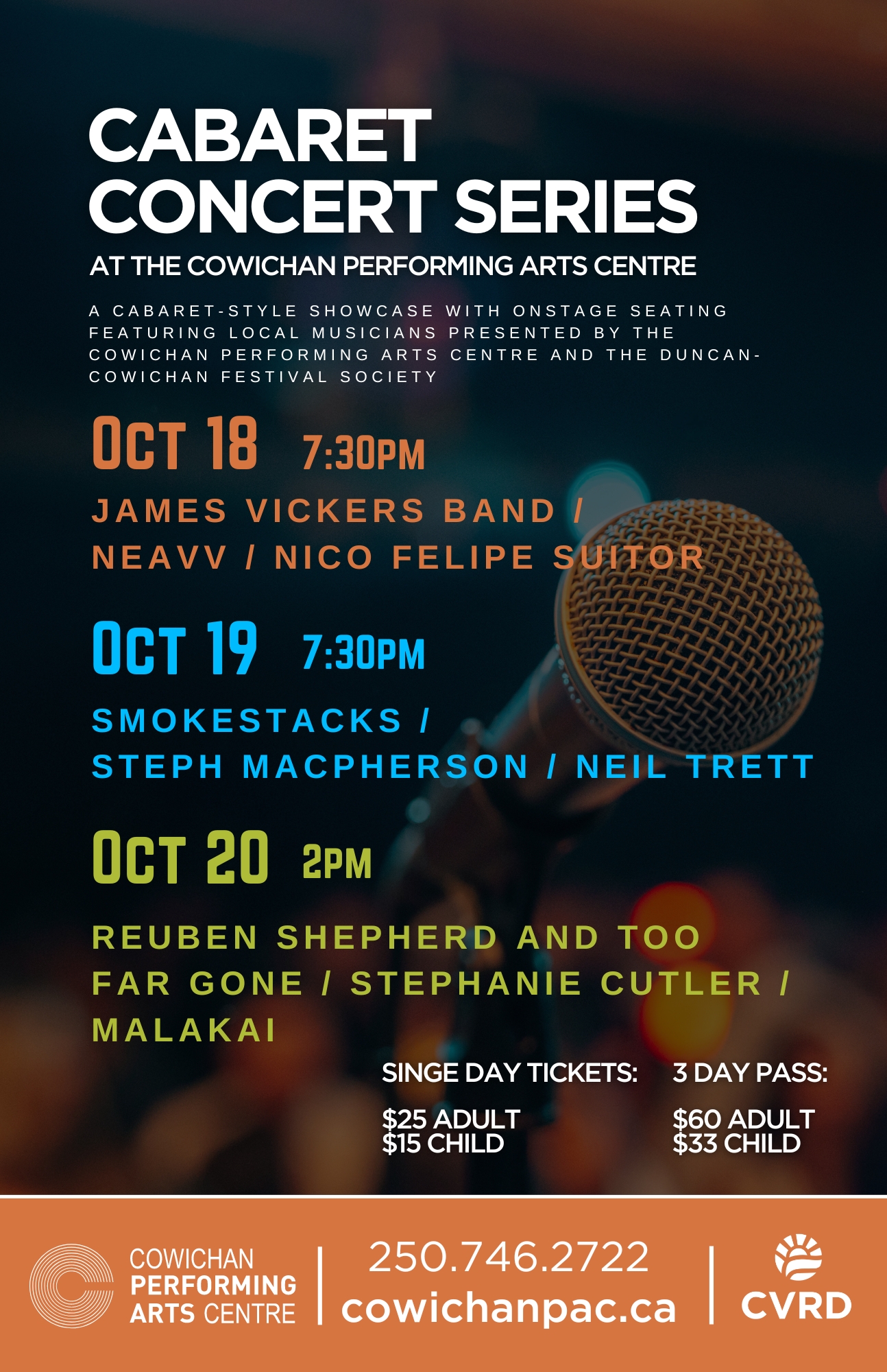 Cabaret Concert Series: Smokestacks / Steph MacPherson / Neil Trett ...